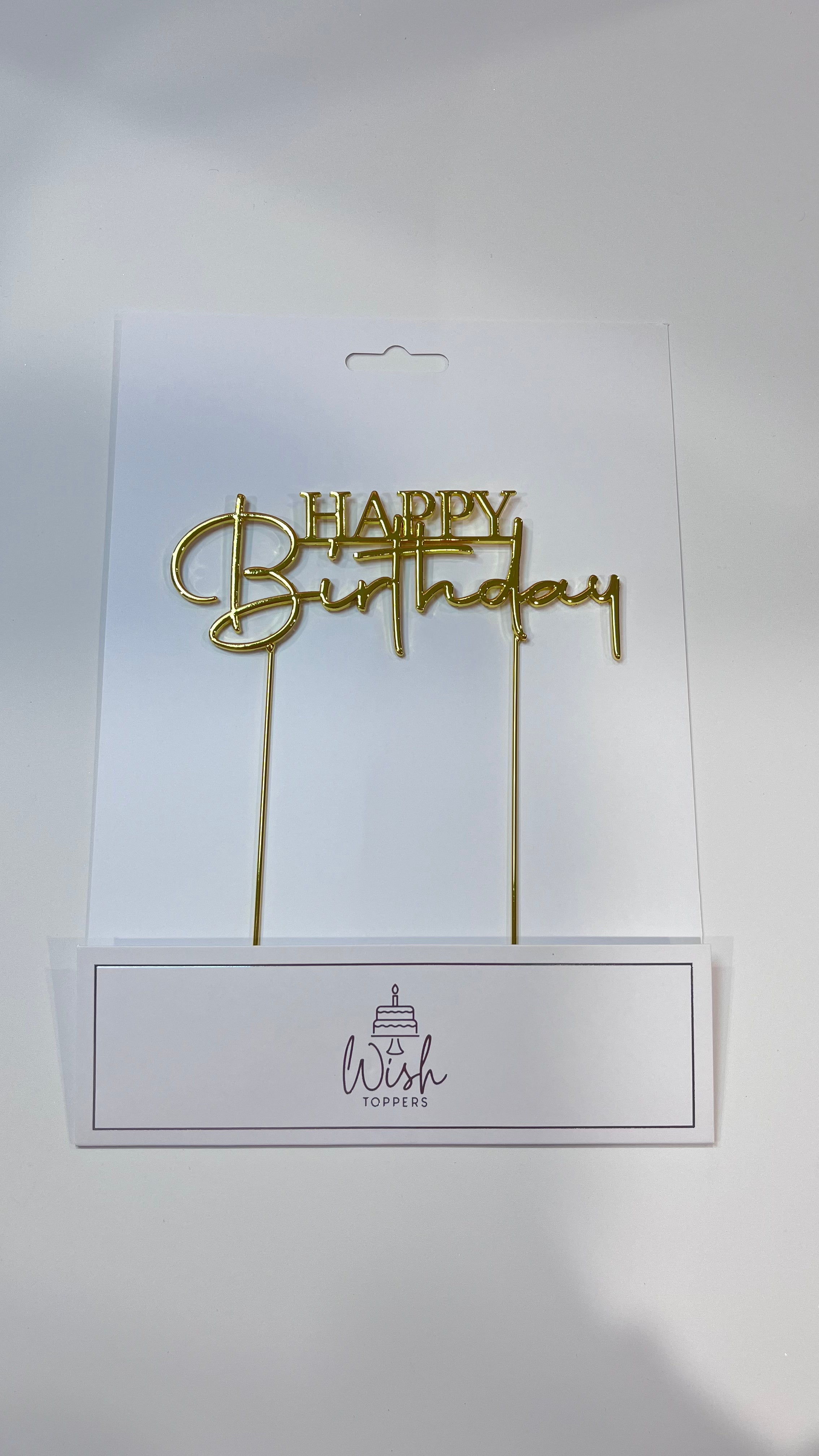 Happy Birthday Cake Topper – MBC Cookies & Cakes